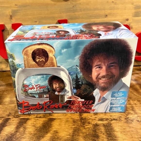 Kitchen | Bob Ross Toaster Painter Artist Calm Happy Hippy Therapy ...